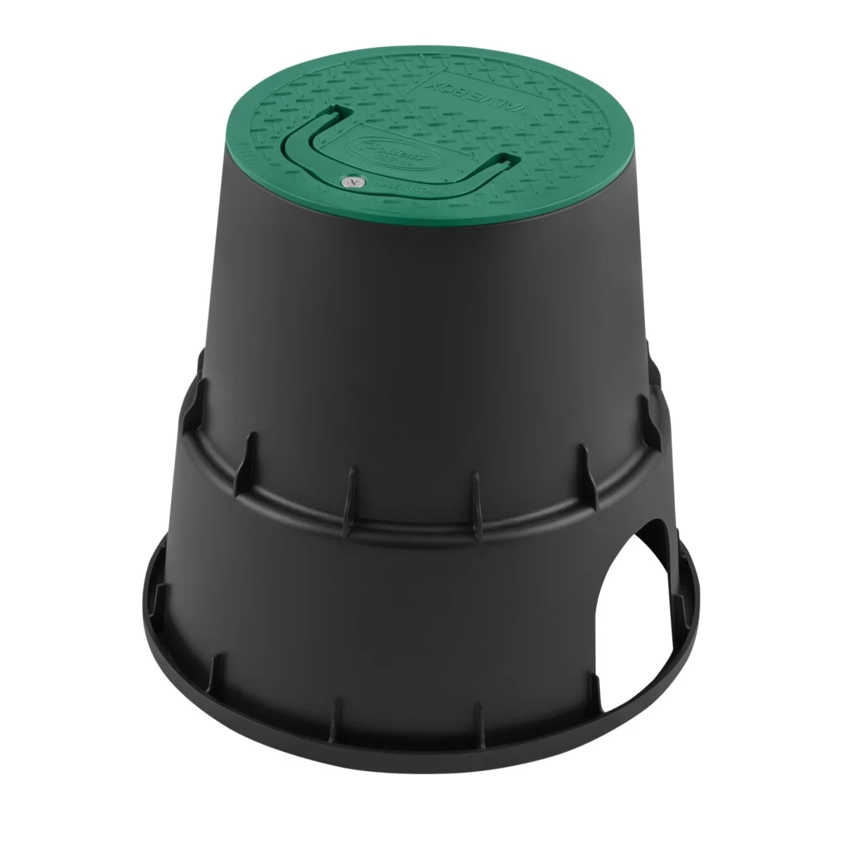 Ventilbox 910 rund, Durchmesser ca.26 cmHöhe ca.27cm,konisch zulauf.